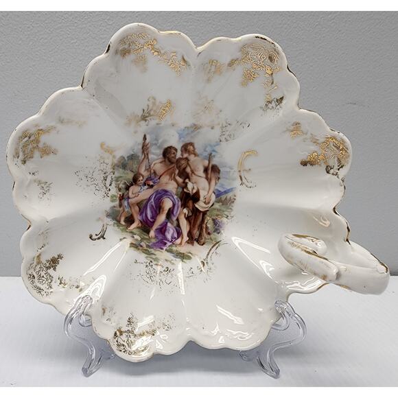 Classical Porcelain | Accents | Royal Bavarian Finger Loop Bowl 7 ...